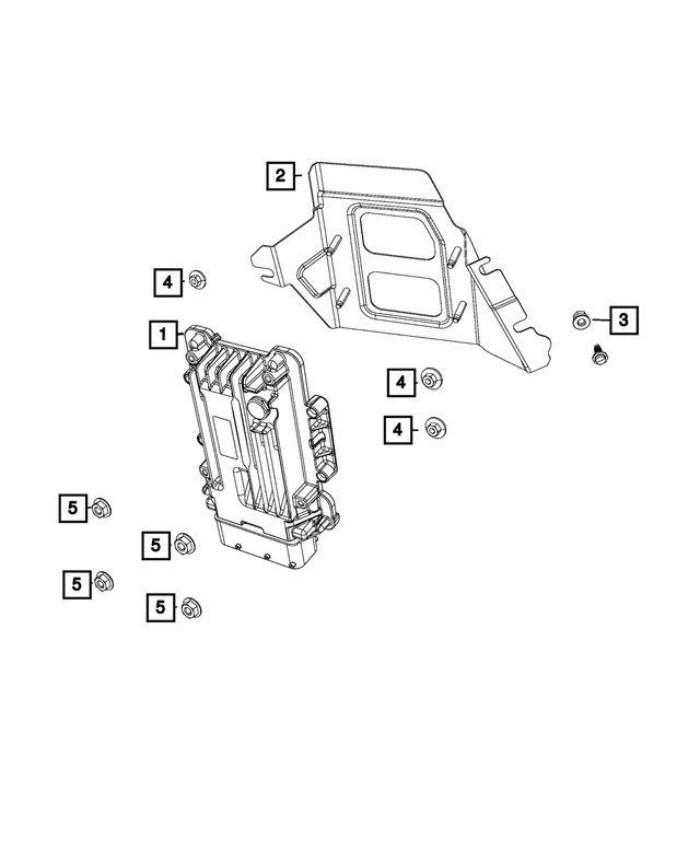 MOPAR AWD DRIVELINE MODULE - 68503546AB - 68503546AB | Mopar Online Parts