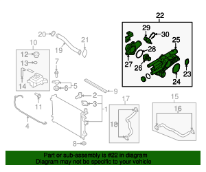 25600-2G600 - Engine Coolant Thermostat Kit 2008-2010 Kia | Kia.Parts Store