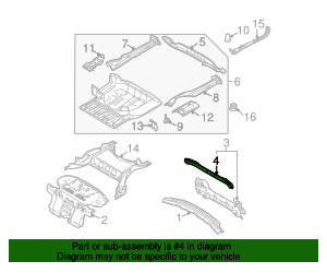 41348205608 - 1997-2003 BMW Outer Panel (41-34-8-205-608) | BMW of ...