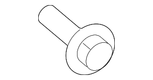 01456-00631 - Instrument Panel Air Duct Screw 1996-2024 Nissan | Nissan ...