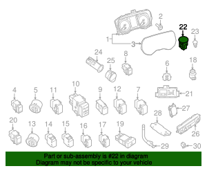28576-5RA0A - Auto Lamp Sensor - 2009-2024 Nissan | Nissan OEM Parts Direct