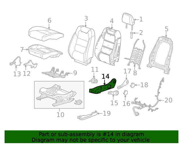 23384290 - OEM GM Cushion Shield | GMPartsCenter.net | GM Parts Center