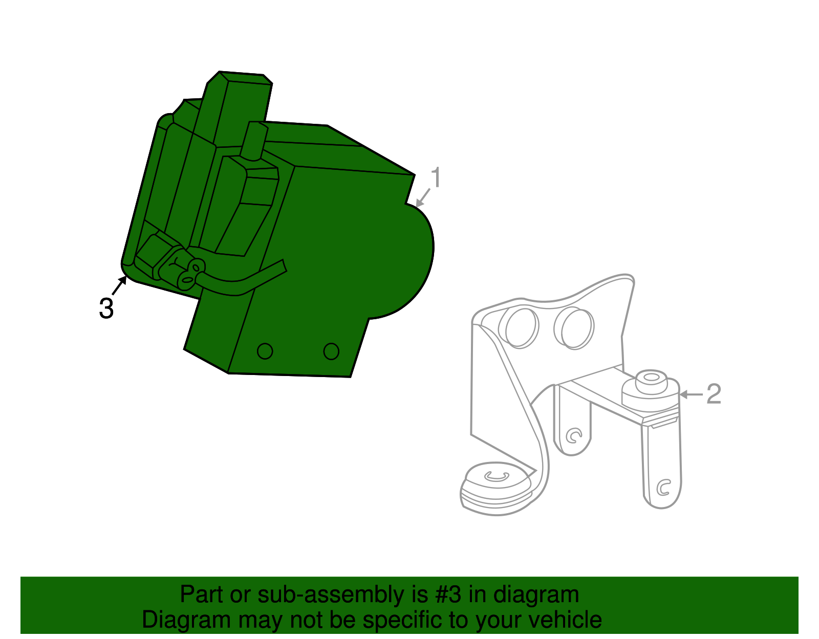 2003-2004 Ford Control Module 3W1Z-2C219-AA | Retail Performance Auto Parts
