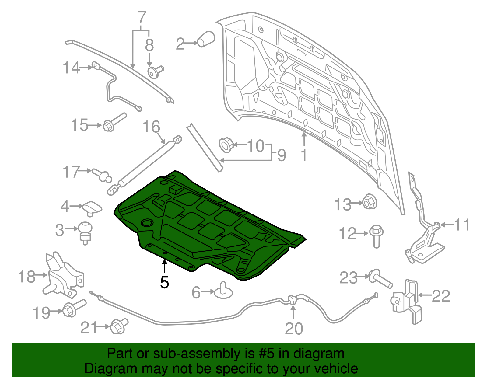 2017-2020 Ford F-150 Insulator HL3Z-16738-A | Ford OEM Parts Outlet