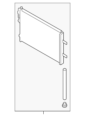Genuine Condenser Assembly for 2011-2013 Hyundai | Part# 97606-3X000 ...