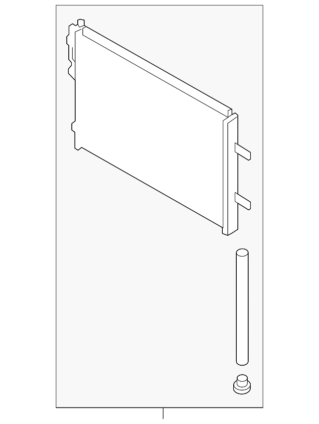 2014-2017 Hyundai Condenser Assembly 97606-3X601 | OEM Parts Online