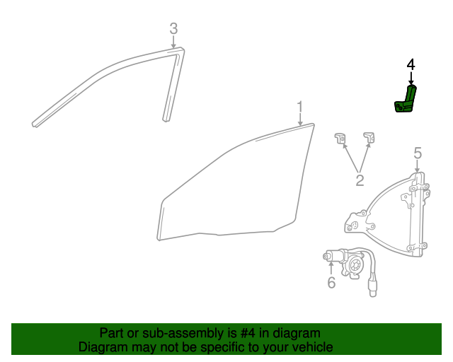 82560-38000 - Lower Channel 2001-2006 Kia Optima | Kia.Parts Store