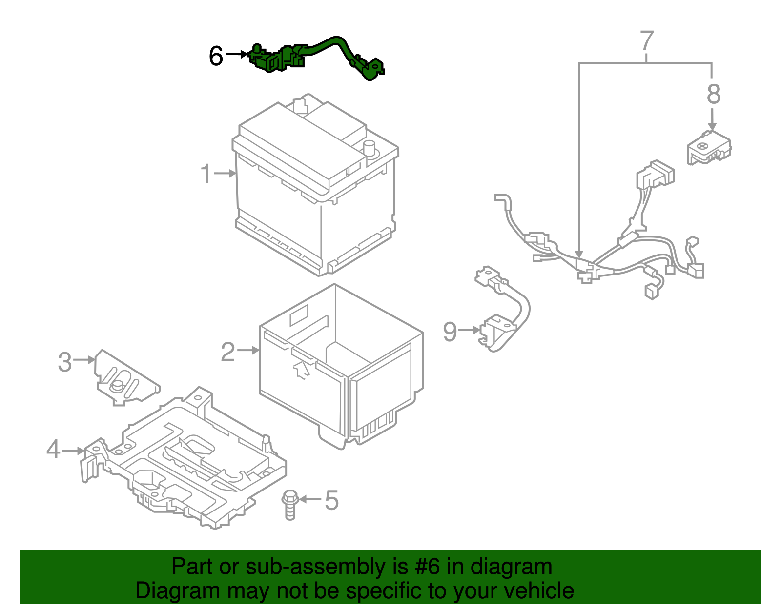 37180-B0002 - Battery Cable 2017-2018 Kia | Kia.Parts Store