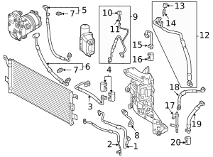 2015-2024 Audi Pressure Sensor 4M0-959-603-E | OEM Parts Online