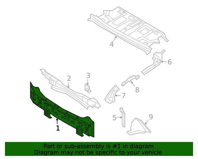 2019-2024 Volvo S60 Rear Body Panel 31656942 | Genuine Volvo ...