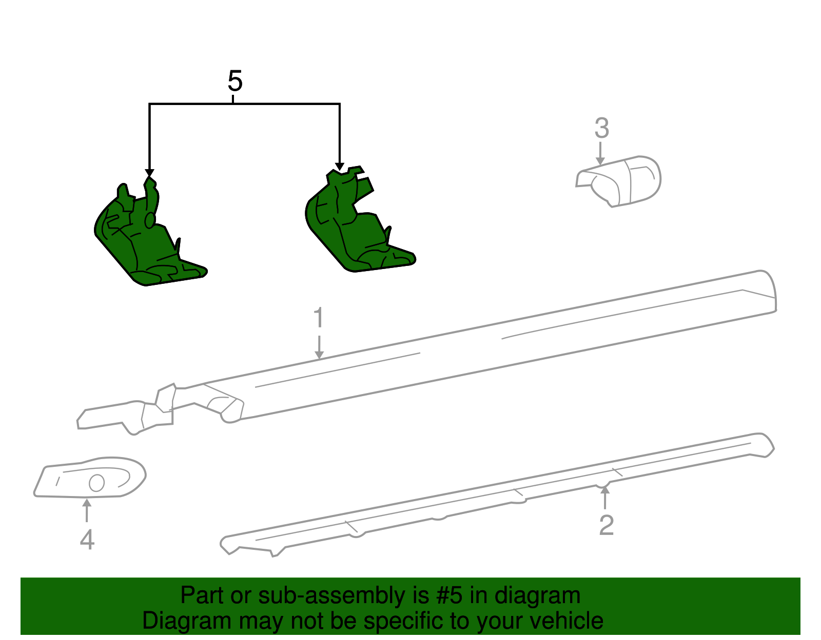 5L3Z-16A506-A - Bracket 2005-2014 Ford | Big 3 Auto Parts