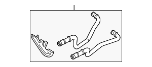 64119382866 - 2018-2022 BMW Pipe Assembly (64-11-9-382-866) | BMW of ...