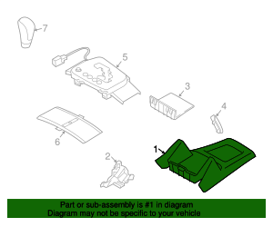2009-2010 Subaru Forester Shift Housing 92122SC020JC | Subaru Parts Store