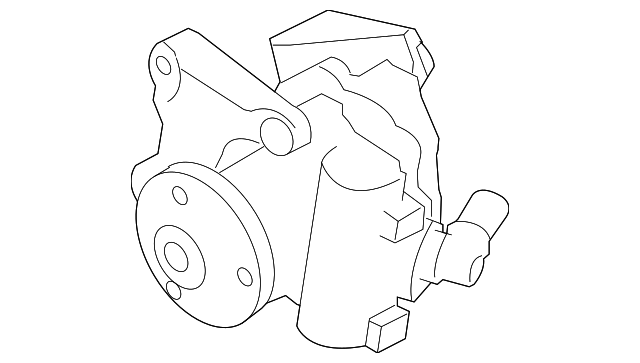 Genuine BMW 32-41-6-769-766 | Power Steering Pump | FREE Shipping on ...