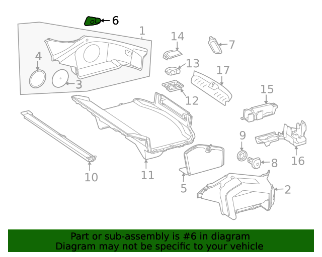 190-810-01-70-9051 - Bracket 2016-2021 Mercedes-Benz | Mercedes-Benz ...