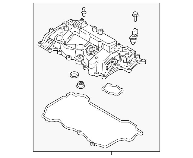 2021-2025 Kia Valve Cover 22410-2M810 | TascaParts.com