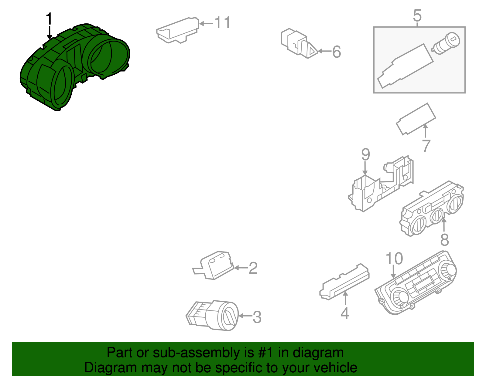 2010-2011 Volkswagen Jetta Instrument Cluster 5K0-920-961-B | Wolfsburg ...
