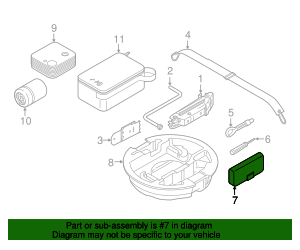 Genuine BMW 71-10-6-888-779 | Tool Bag | FREE Shipping on Most Orders ...