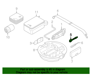 72157953893 - 2010-2024 BMW Tow Hook (72-15-7-953-893) | BMW of South ...