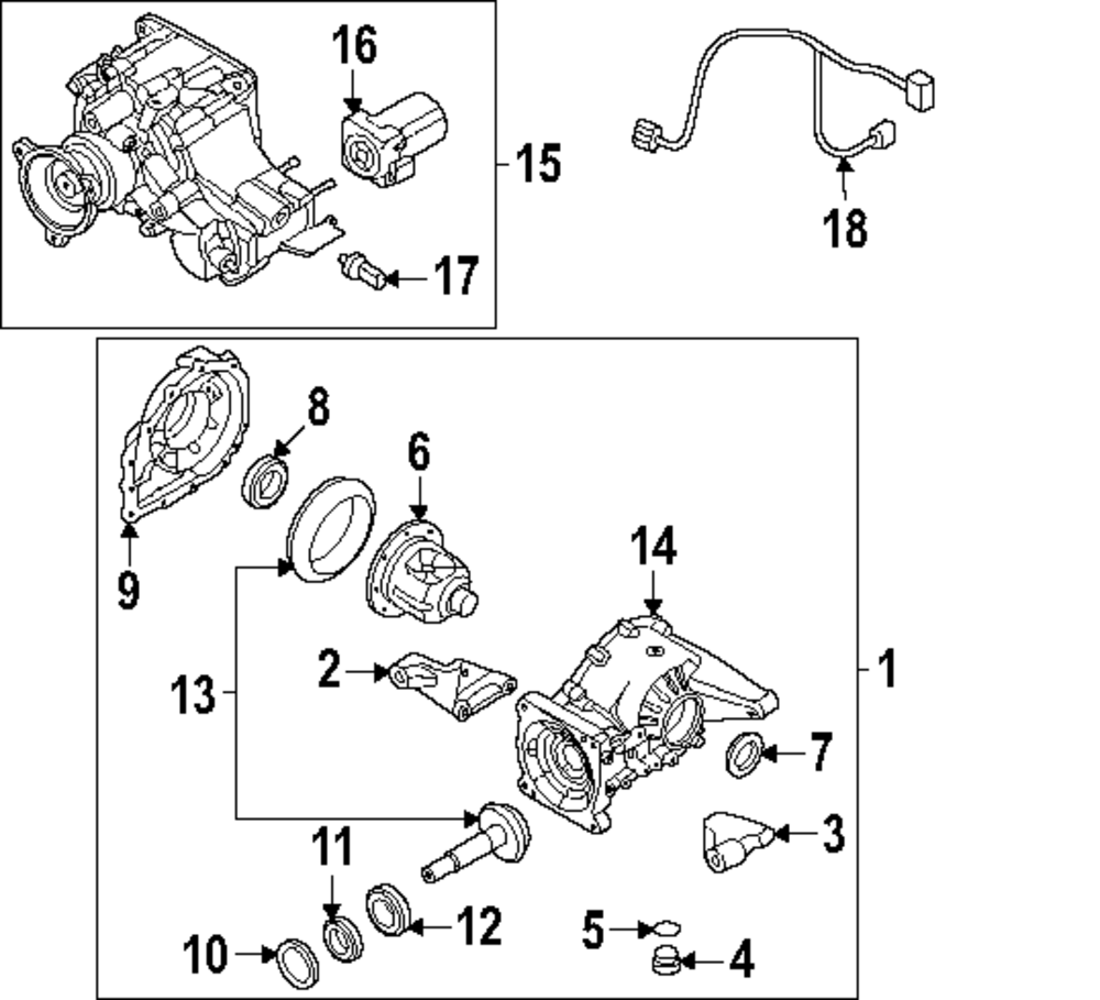 2021-2025 Kia Sorento Differential Lock Wiring Harness 47891-4G350 ...