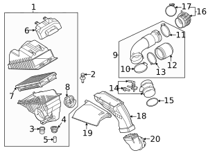 28110-L0600 - Air Cleaner Assembly 2021-2022 Kia | Kia.Parts Store