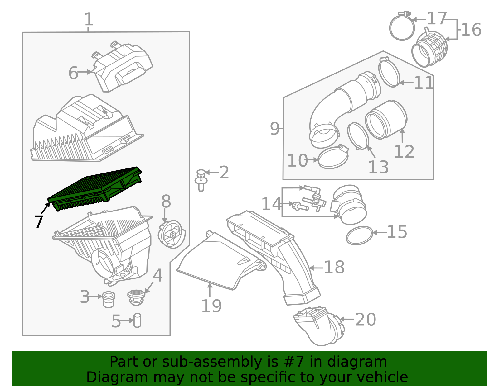 28113 L1000 - Air Filter 2021-2025 Kia | Kia.Parts Store