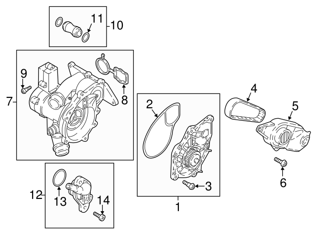 WHT-004-973 - Engine Coolant Pipe O-Ring 2015-2023 Audi | Audi OEM Parts