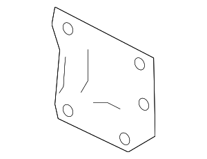 2008-2020 Mopar Front Bracket - Passenger Side (RH) 5109254AA ...