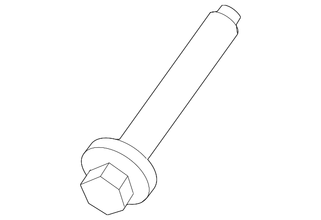 Genuine OEM Ford Part - Rear Lower Control Arm Bolt W500752-S439 ...