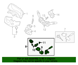 81900-G5A00 - Ignition Lock Cylinder 2017-2019 Kia Niro | Kia.Parts Store