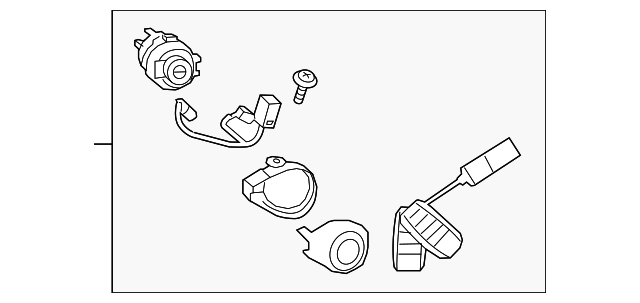 81900-G5A00 - Ignition Lock Cylinder 2017-2019 Kia Niro | Kia.Parts Store