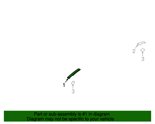 Drip Molding - GM (42577929) | GMPartsDirect.com