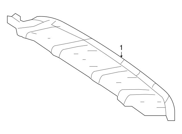 2006-2011 Mercedes-Benz High Mount Lamp 164-820-10-56 | MB OEM Parts