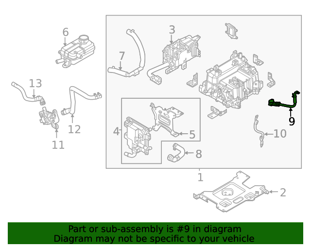 91660-P4010 - Positive Cable 2021-2024 Kia Sorento | Kia.Parts Store