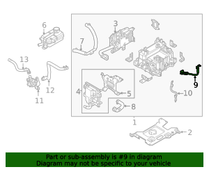 91660-P4010 - Positive Cable 2021-2024 Kia Sorento | Kia.Parts Store