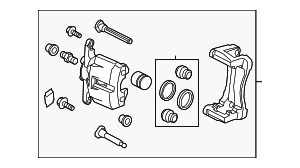 BCYA-33-99ZB - Caliper Assembly - 2019 2020 Mazda 3 | Mazda Parts Factor