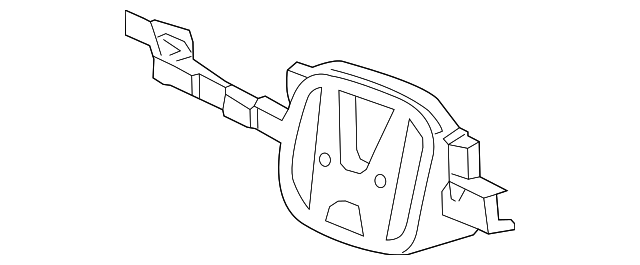 71126-T5R-A50 - Base, Front Grille Emblem - 2018-2020 Honda Fit | Honda ...