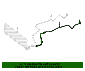 231-270-70-00 - Oil Line 2017-2020 Mercedes-Benz SL 550 | Mercedes-Benz ...