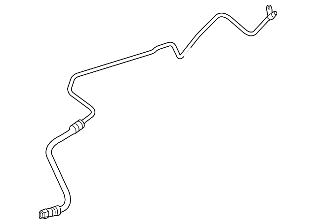 231-270-71-00 - Oil Line 2017-2019 Mercedes-Benz SL 550 | Mercedes-Benz ...