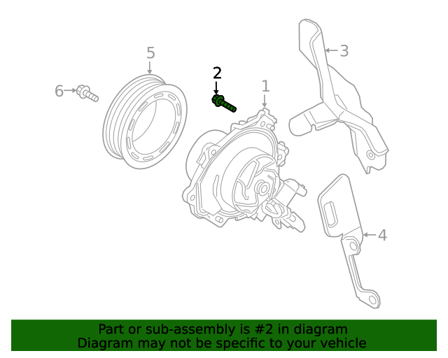 LR071842 - Crankshaft Sensor Screw 2018-2023 Land Rover | Land Leaping ...