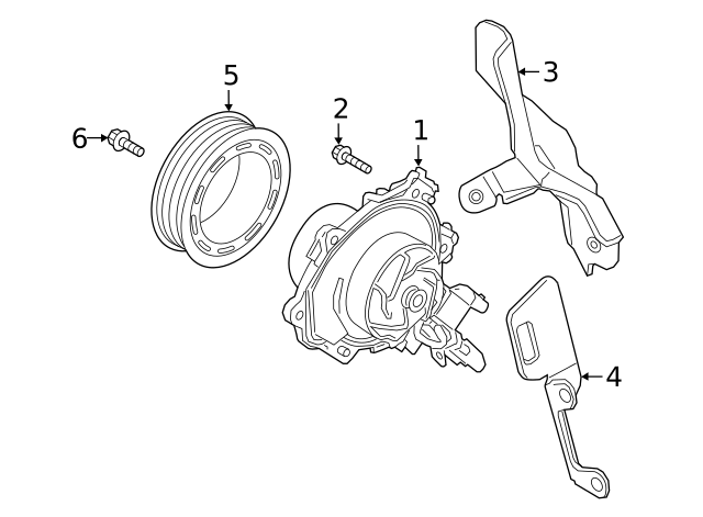 Genuine OEM Crankshaft Sensor Screw Part# LR071842 Fits 2018-2022 Land ...