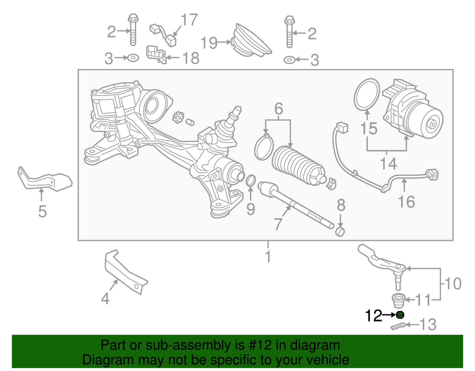 94030-12280 - Nut 1999-2025 Honda | Honda Parts Online