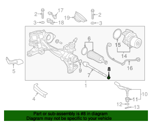 90301-SEP-003 - Adjust Nut 2006-2022 Honda | Honda Parts Online