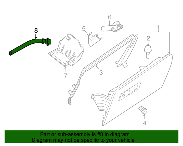 Genuine BMW 51-16-9-357-667 | Vent Hose | FREE Shipping on Most Orders ...