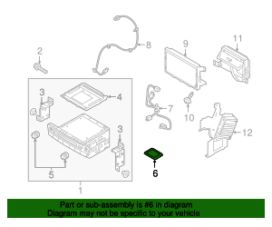 96554-B1425 - High-Quality Memory Card for 2016 Hyundai Genesis ...