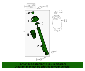 2020-2024 Land Rover Shock Assembly LR140075 | OEM Parts Online