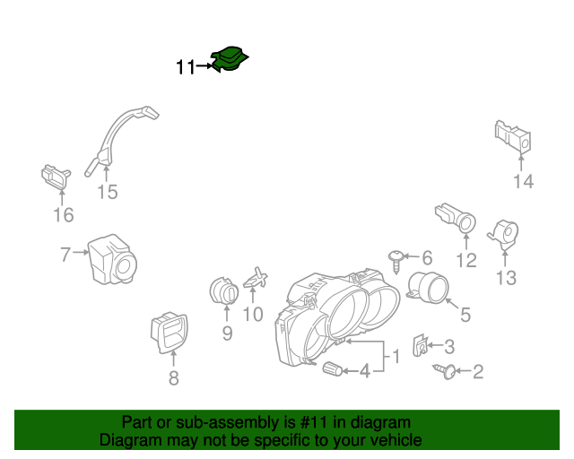 2017-2024 Porsche AC Temp Sensor 982-907-539-A | OEM Parts Online