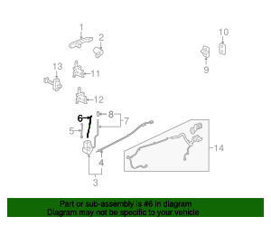 2005-2010 GM Rod-Front S/D O/S Hdl 22702297 | GMPartsDirect.com
