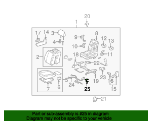2008-2015 Scion xB Holder Connector 82666-33400 | Toyota Parts Center