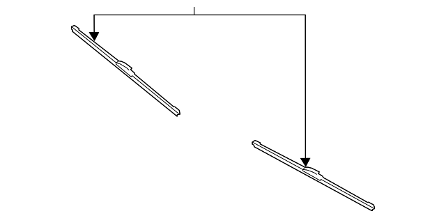 2019-2025 Audi Wiper Blade 4N1-998-002-B | OEM Parts Online